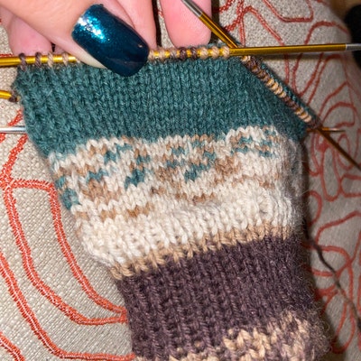 Vanilla Socks on Dpns PDF Pattern by Crazy Sock Lady Designs - Etsy