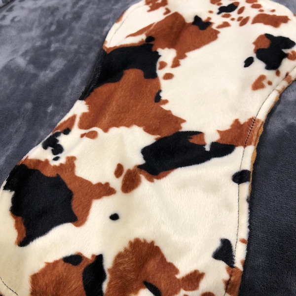 Western Pony / Cow Print Baby Changing Pad Cover - Etsy