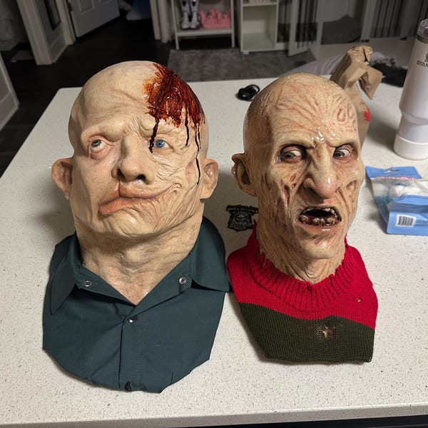 F13 Roy Burns Latex Halloween Display Bust Not Michael Myers - Etsy