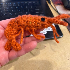 PDF Crochet Pattern Shrimp or Prawn Amigurumi - Etsy