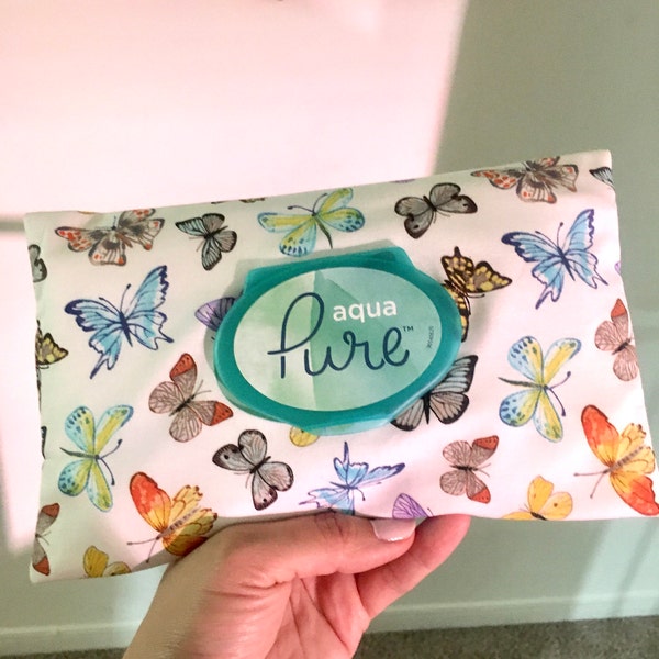 Pink Disney Princesses Print Wipe Case / Travel Wipes Case / Wipes Case ...