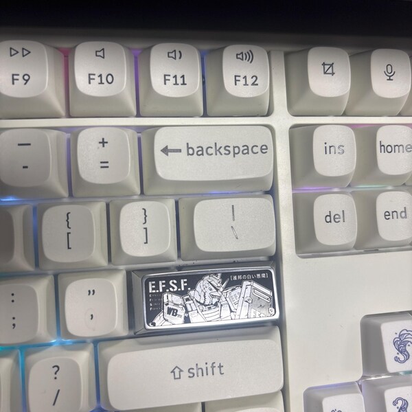 Biohazard Lab Capsule Keycap Handcrafted Resin Sci-fi Reactor Artisan ...