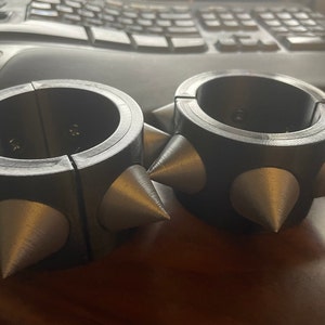 Bowsette Bowser Cuff Choker Punk Gothic Stud Bracelet Wristband Cuff ...