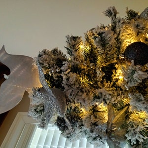 Dove, Christmas Tree Topper, Wall Hanging or Yard Stake, Handcrafted ...