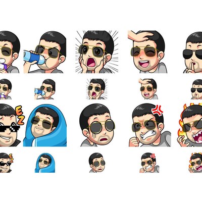 3D Animated Emote Twitch Chat Emotes Emote Commission - Etsy