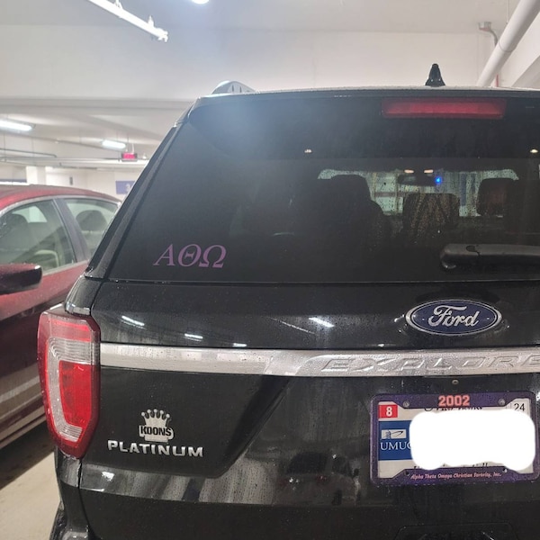 Free Shipping * Greek Car Decal Sticker- Service Sorority and ...