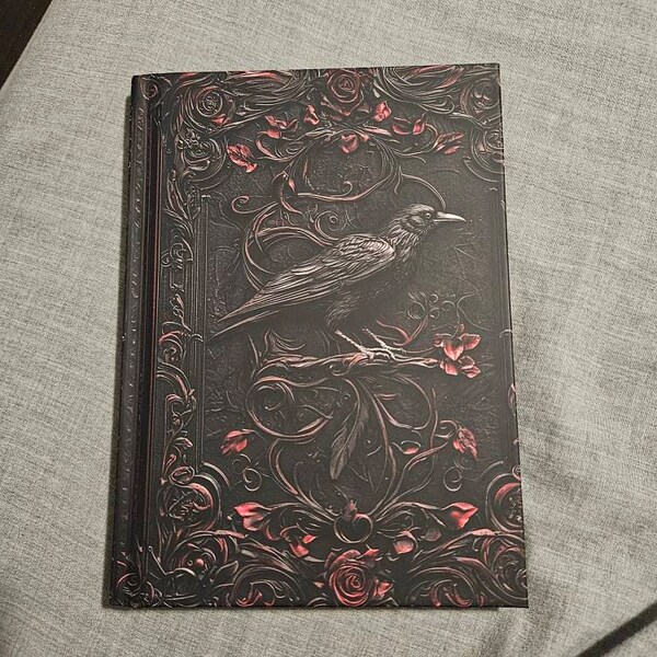 Ornate Floral Hardcover Journal With Vintage Charm - Etsy