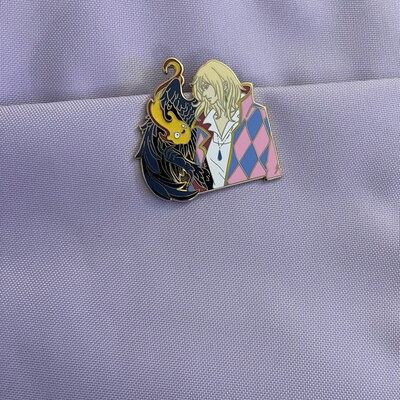 Wizard Hard Enamel Pin Flame Anime Manga - Etsy