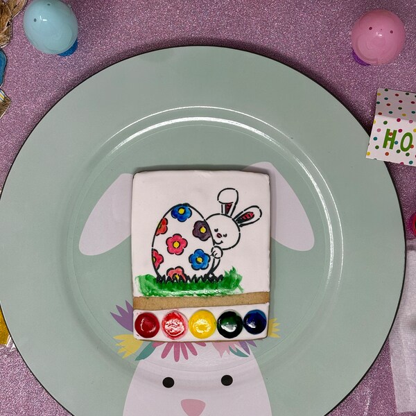 Easter Bunny PYO Cookie Stencil Digital Download SVG Cutting File ...