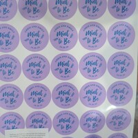 Custom Made With Love Stickers, Handmade With Love, Set of 28 Custom ...