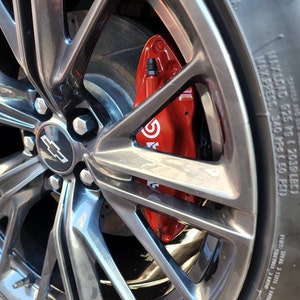 4 Corvette Caliper Decals Sticker C8 Z51 Heat Resistant White - Etsy