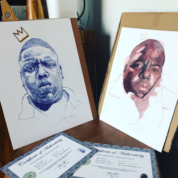 Clint Eastwood Spaghetti Western Homage Watercolour Giclee Open Run ...