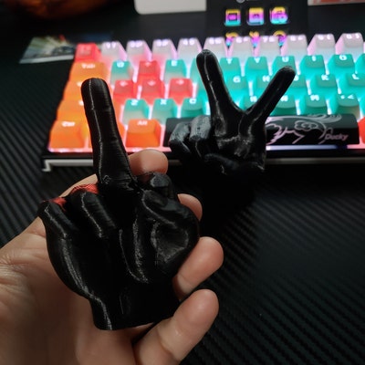 Mini Middle Finger Hand Sign Statue - Etsy