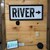 Pool Sign This Way to the Pool Rustic Wooden Sign Screened Printed ...