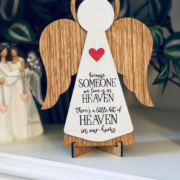 Memorial Angel SVG, Laser Cut Angel, Laser Cut File, Glowforge File ...