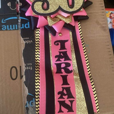 Custom Birthday Pins & Corsage, Birthday Pin, Birthday Party, Mum - Etsy