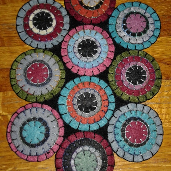 Wool Blend Felt Leaf Die Cuts // Appliques // Made in USA - Etsy