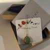 Gold Leaf Photo Locket Necklace - Personalized With Any Enamel Color ...