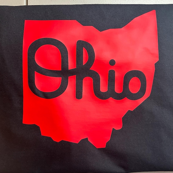 Ohio, State of Ohio, Script, Ohio Lettering, Baby Onesie, Svg, Cricut ...