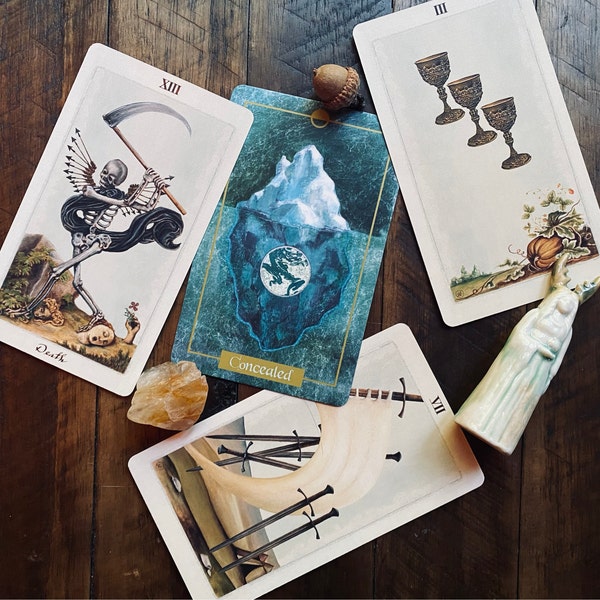 Illuminated Earth Oracle Card Deck, Oracle Deck, Oracle Cards, Tarot ...