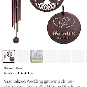 Personalized Retirement Wind Chimes Retirement Gifts Tree of | Etsy