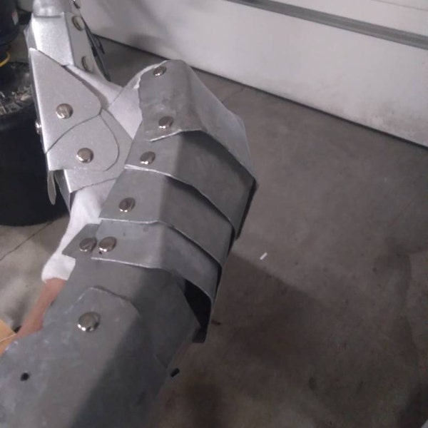 Demon Hand Armored Glove Template (half Gauntlet) - Etsy