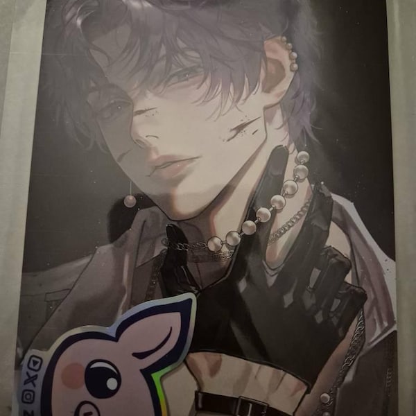 FREE SHIPPING | Rafayel Poster | Love and Deepspace | Fanart - Etsy