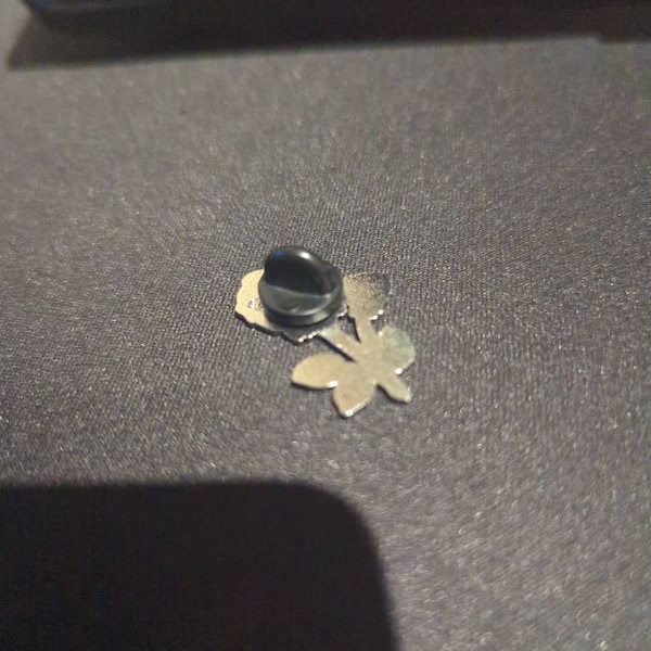 Good Luck Horseshoe Enamel Pin, Silver and Black or Black and Gold ...
