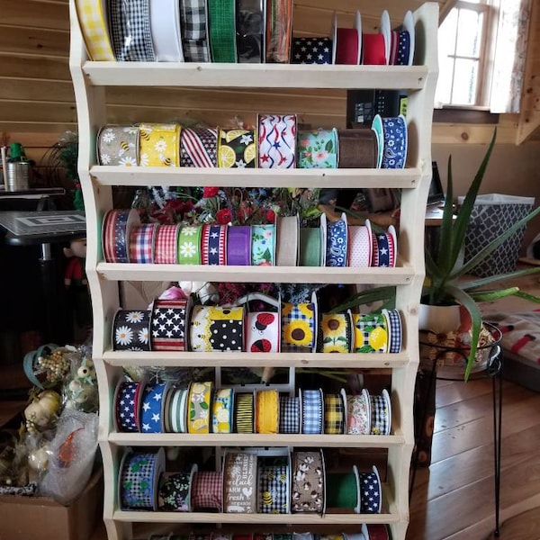 Ribbon Rack 7 Shelf - Etsy