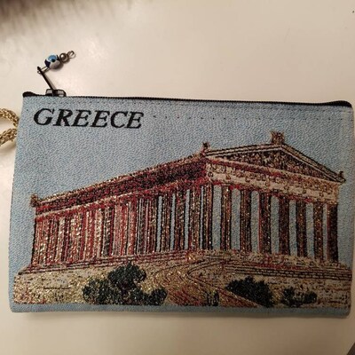 Acropolis, Greece, Coin Purse, Change Purse, Zipper Wallet, Cell Phone ...