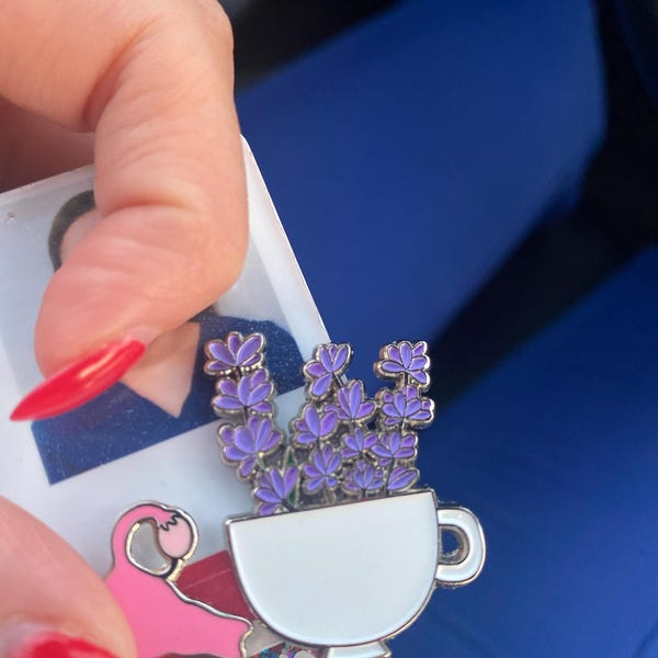 Flower Butterfly Enamel Pin Backpack Cute Pin Gift Ideas Cute Pins for ...