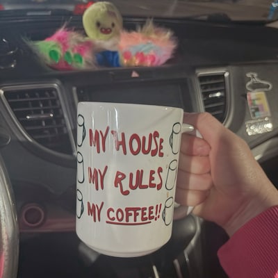 Knives Out Mug My House, My Rules, My Coffee Mug Movie Inspired Replica ...