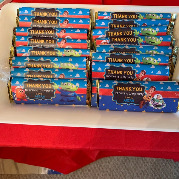 Toy Story Candy Wrapper Print Yourself - Digital File - Etsy