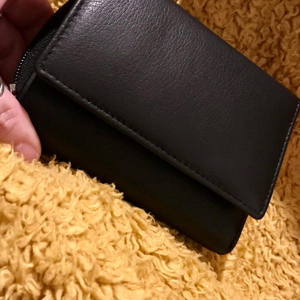 Concertina Fan Card Holder Wallet Purse Multicoloured - RFID - Real ...