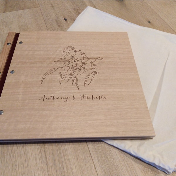 12x12" Portfolio. Design Folder, Graduate Folio, Wood Album ...