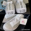 Breast Cancer Awareness Bling Converse - Etsy