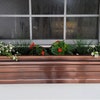 H Potter Window Box Planter in 36 Inch Length Mounting Brackets Are ...