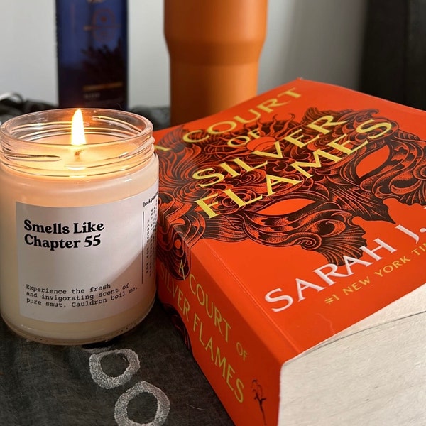 Chapter 55 Acotar Candle, Acotar Fan Gift, Rhysand Candle, A Court of ...