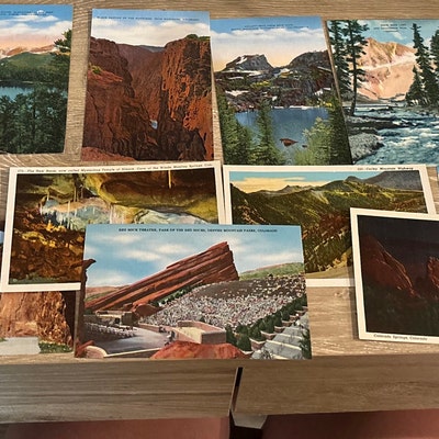Vintage Postcard of Yosemite National Park Yosemite Valley, Mirror Lake ...