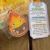 Fire Spirit Shaker Keychain | Castle Demon Acrylic Charm | Anime Kawaii ...