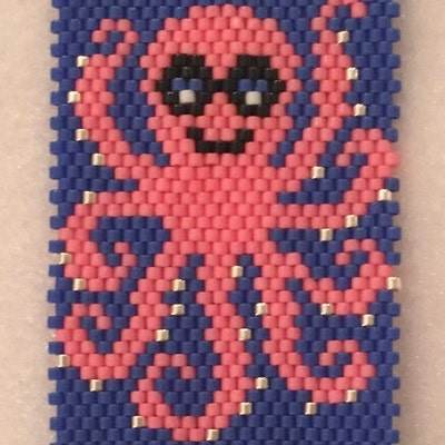 Peyote Beading Pattern pen Wrap/coveroctopus - Etsy