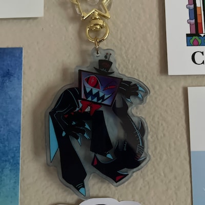 Holographic Voxval Acrylic Charms - Etsy UK