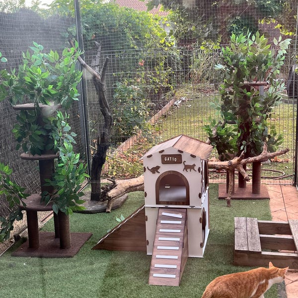 Modern Rabbit House, Wooden Rabbit Castle, Rabbit House, Rabbit Castle ...