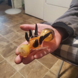 Bee Glass Pipe 5 - Etsy