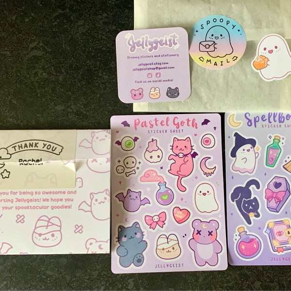 Spellbound Sticker Sheet Cute for Planners Bullet Journal Notebook or ...