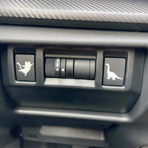 Flying Cat Blank Button Decal Sticker. Fits All Blank Car Buttons! - Etsy