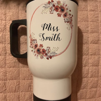 Cinderella White Travel Mug - Etsy