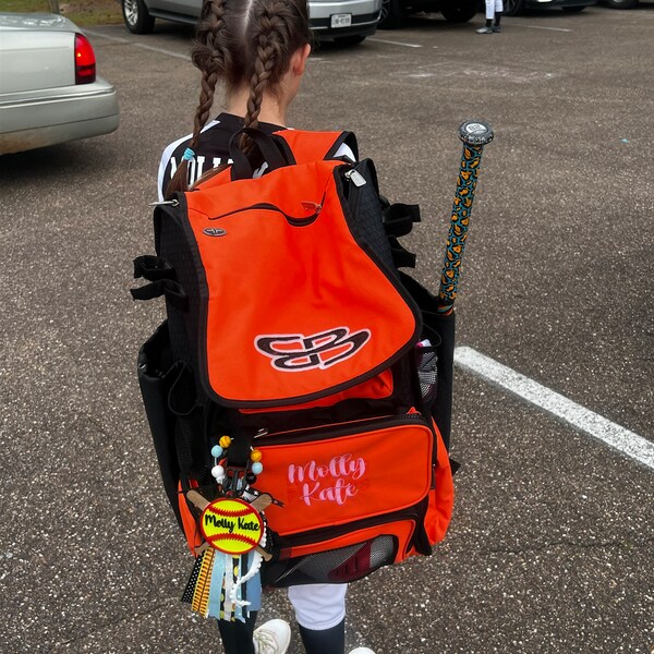 Bogg Bag Tassel and Charm, Bookbag Tag, Diaper Bag Tag, Custom Colors ...