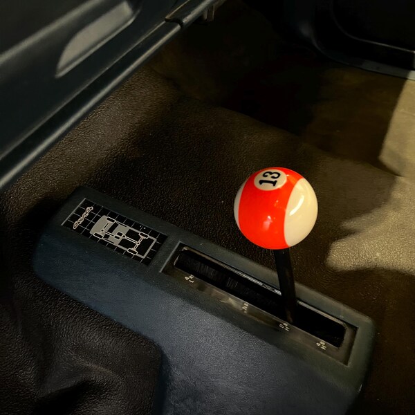 Billiard Pool Ball Shift Knob Threaded Gear Shifter Shifting Exact Fit ...
