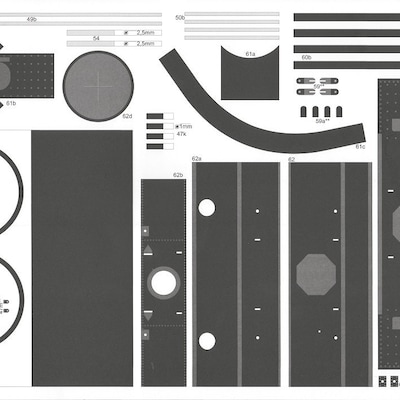 Paper Model Airplan Paper Model Kit Papercraft 3d Pdf Model Making Kit ...